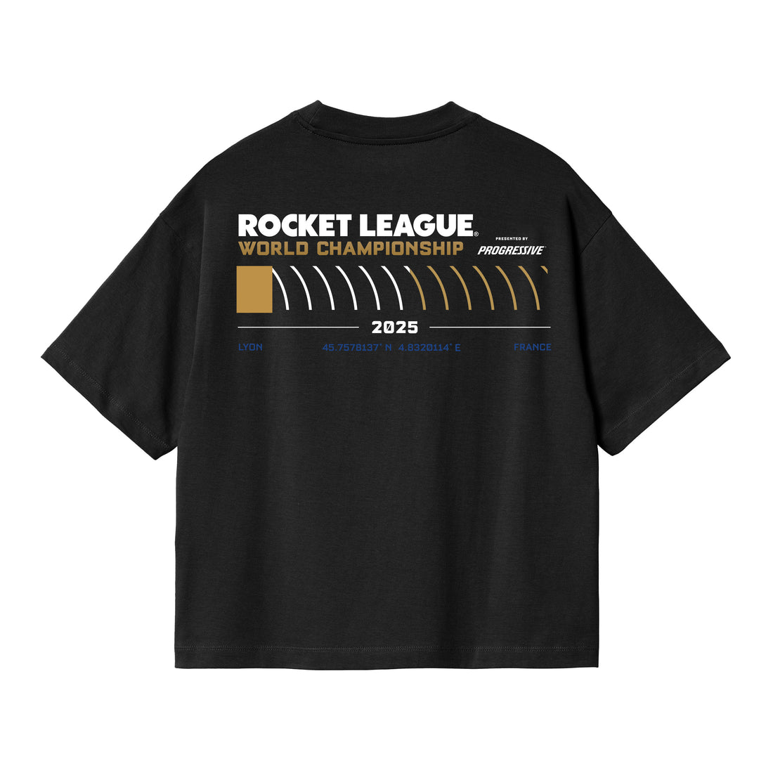 2025 RLCS World Championship Lyon Black T-Shirt